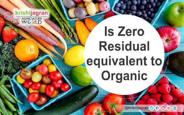 Is Zero Residual equivalent to Organic