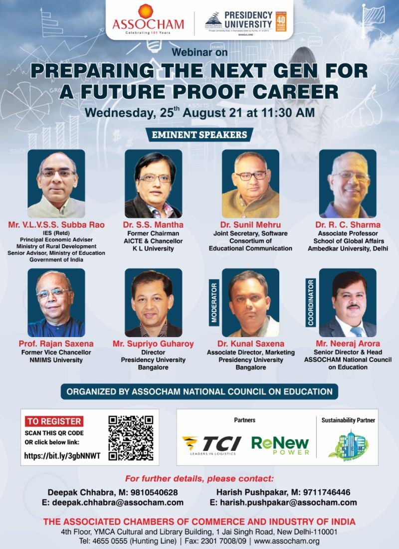 Webinar on Preparing the Next Gen For a Future Proof Career