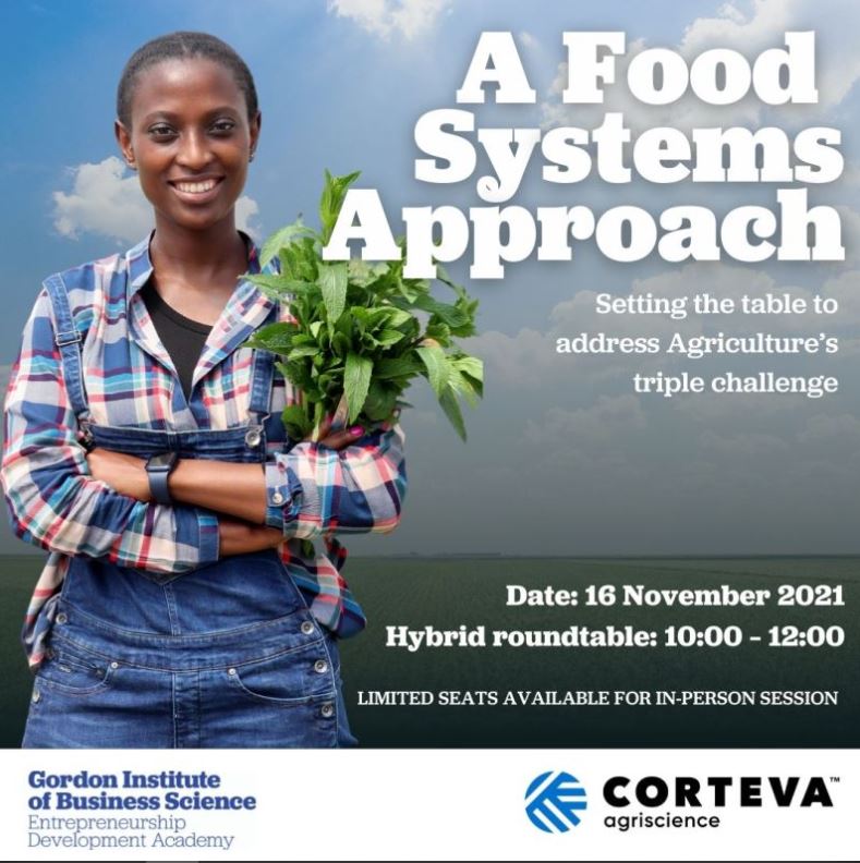 A Food Systems Approach: Setting the table to address Agriculture’s ...