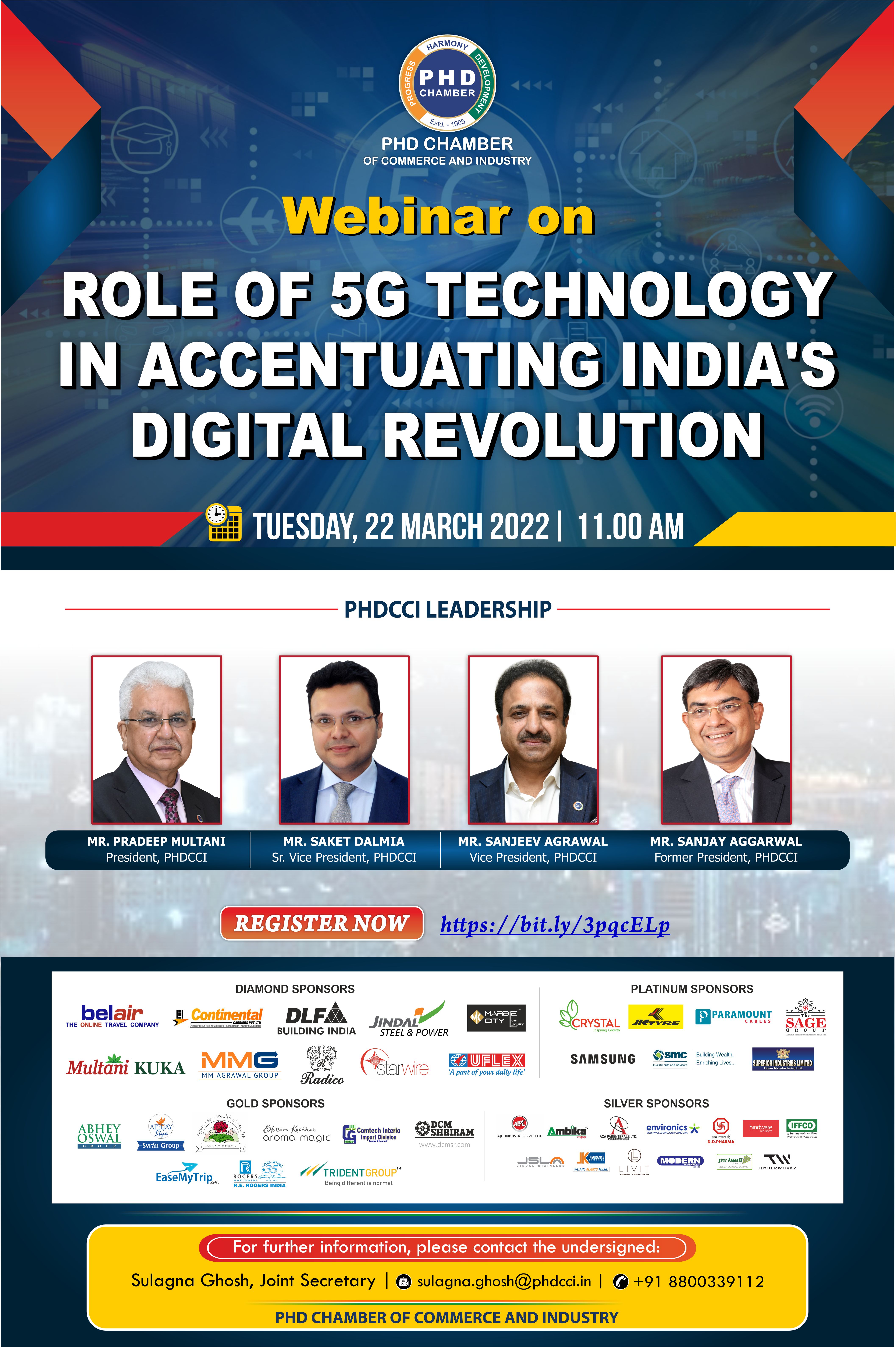 Webinar on Role of 5G Technology in Accentuating India’s Digital Revolution