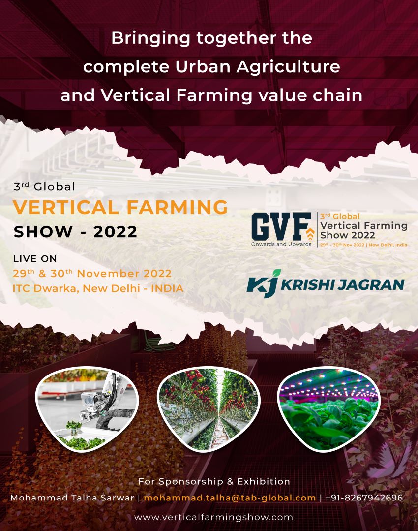 3rd Global Vertical Farming Show - GVF 2022